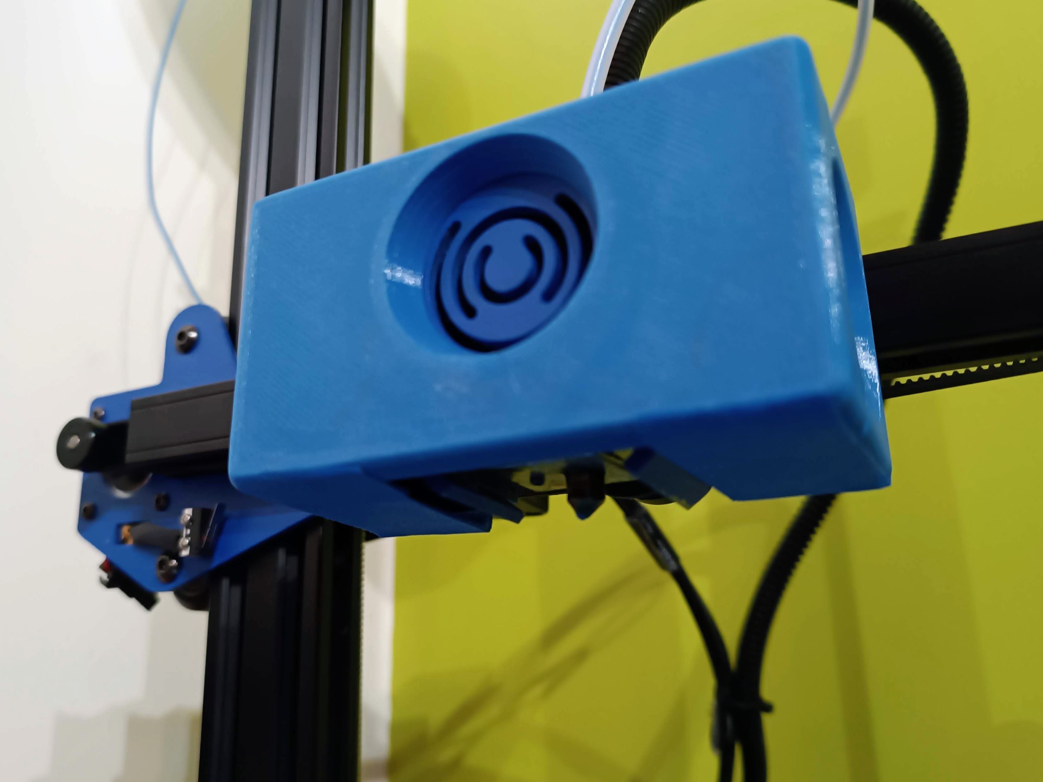 Two Trees Bluer fan duct and supports for dual 4020 fan (layer) by ...