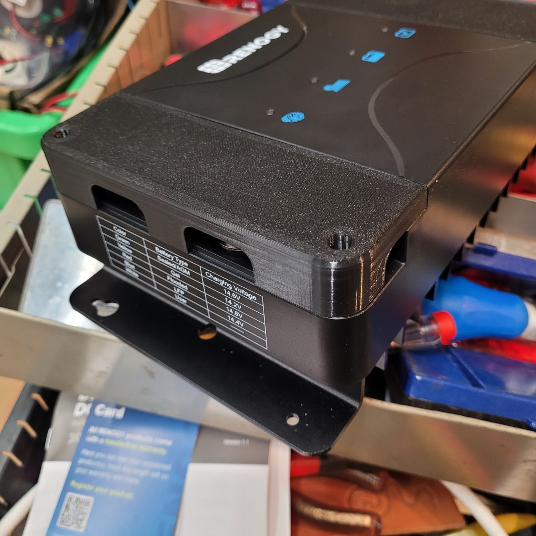 Cover for Renogy DCC50S Mppt Solar Charger Booster DC/DC Converter by ...