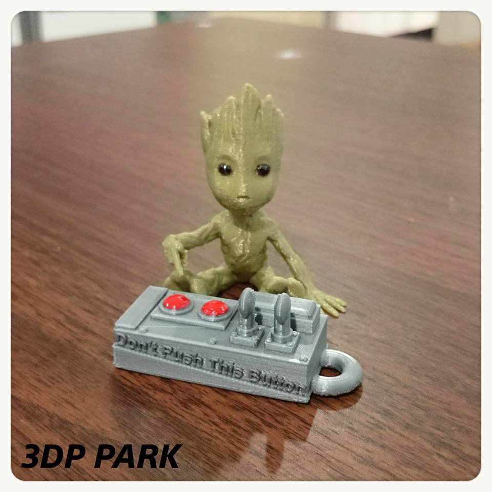 Baby Groot 5-2 (Don't Push This Button) von 3DP_Park | Kostenloses STL ...