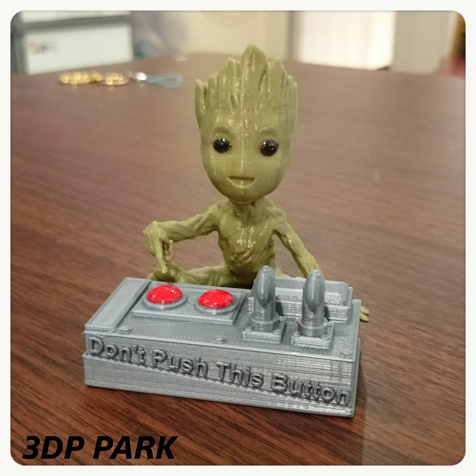 Baby Groot 5-3 (Don't Push This Button) by 3DP_Park | Download free STL ...