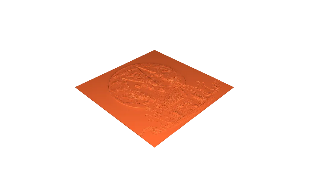 Graveyard Mansion (Filament Painting) - HueForge by Boos | Download ...