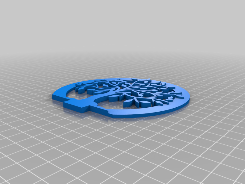 Tree of Life Coaster Holder by Ripchi | Download free STL model ...