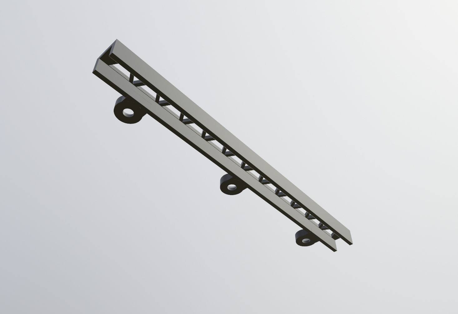 Simple Cable Management Channel with Mounting Holes by srirachachacha ...