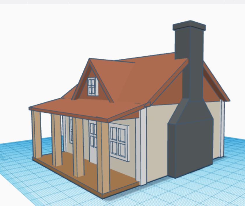 Small cottage by Elisabeth Jämtner Edh | Download free STL model ...