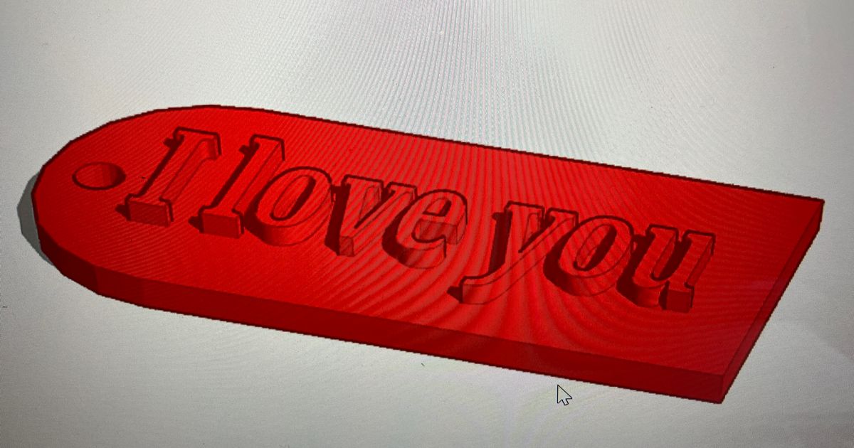i love you by Tadeáš Pelka | Download free STL model | Printables.com