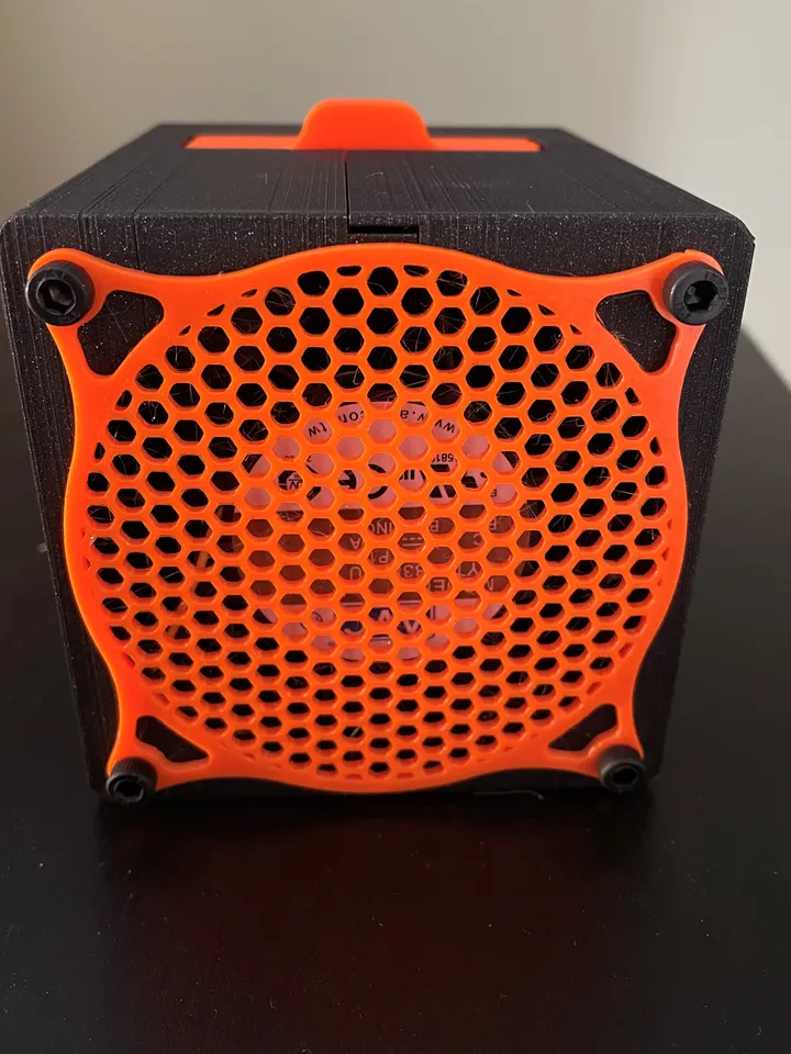 80x80mm Fan Grid by Garage Maker | Download free STL model | Printables.com