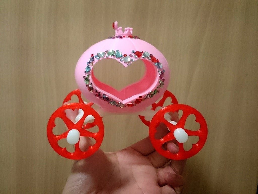 Pumpkin Car by 3DP_Park | Download free STL model | Printables.com