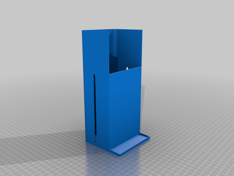 Bambu Lab X1 Carbon P1P Poop Chute Purge Bucket by MK HANNON | Download free STL model ...