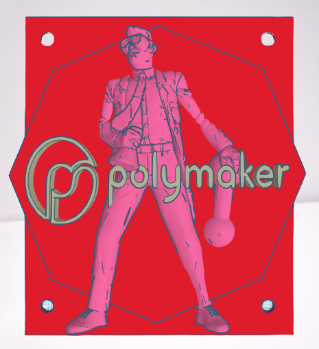 Polymaker sign with scientist by Solar3dp | Download free STL model ...