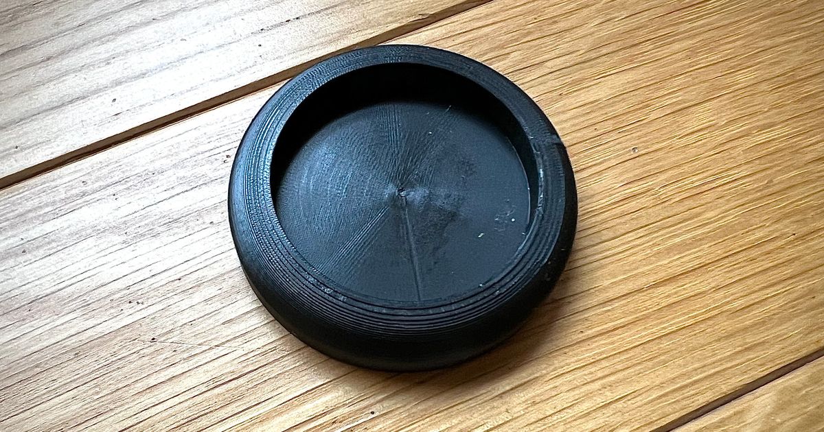 Furniture Caster Cup by JeffC | Download free STL model | Printables.com