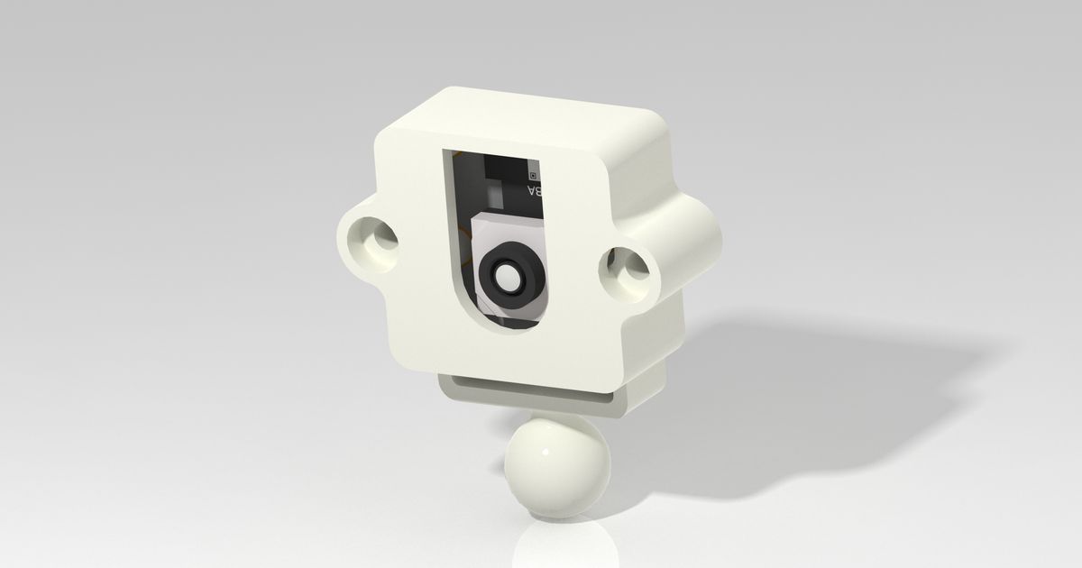 Case for Raspberry Pi Camera Module 3 secured with screws by Freycraft ...