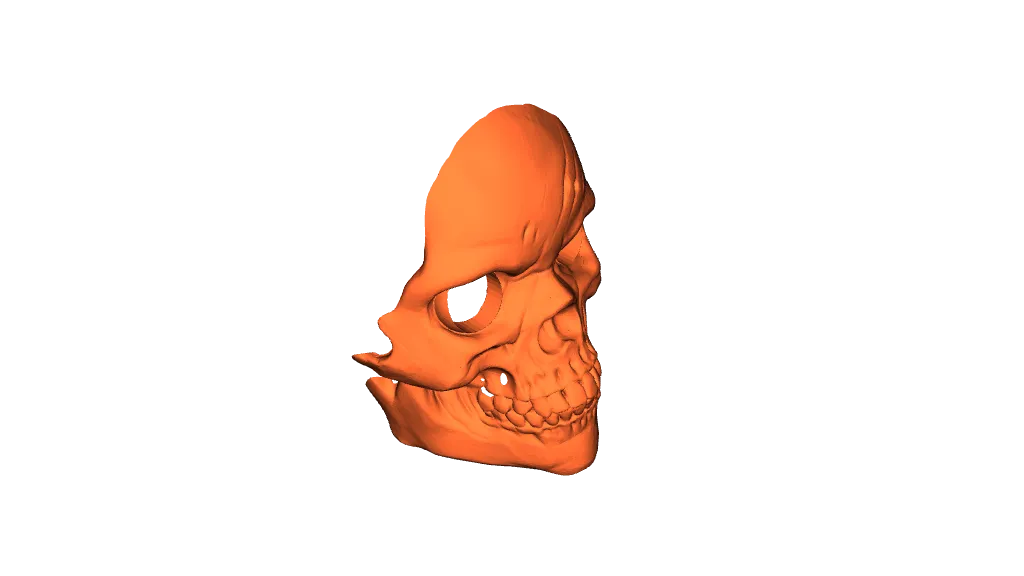Supportless Skull Mask by theoneHAHAe | Download free STL model ...