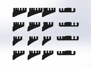 S13 Door Sill Plate Clip by Dargz09 | Download free STL model ...