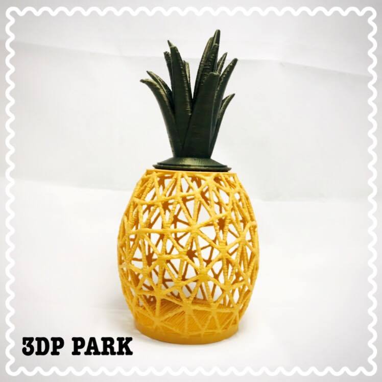 Pineapple Box by 3DP_Park | Download free STL model | Printables.com