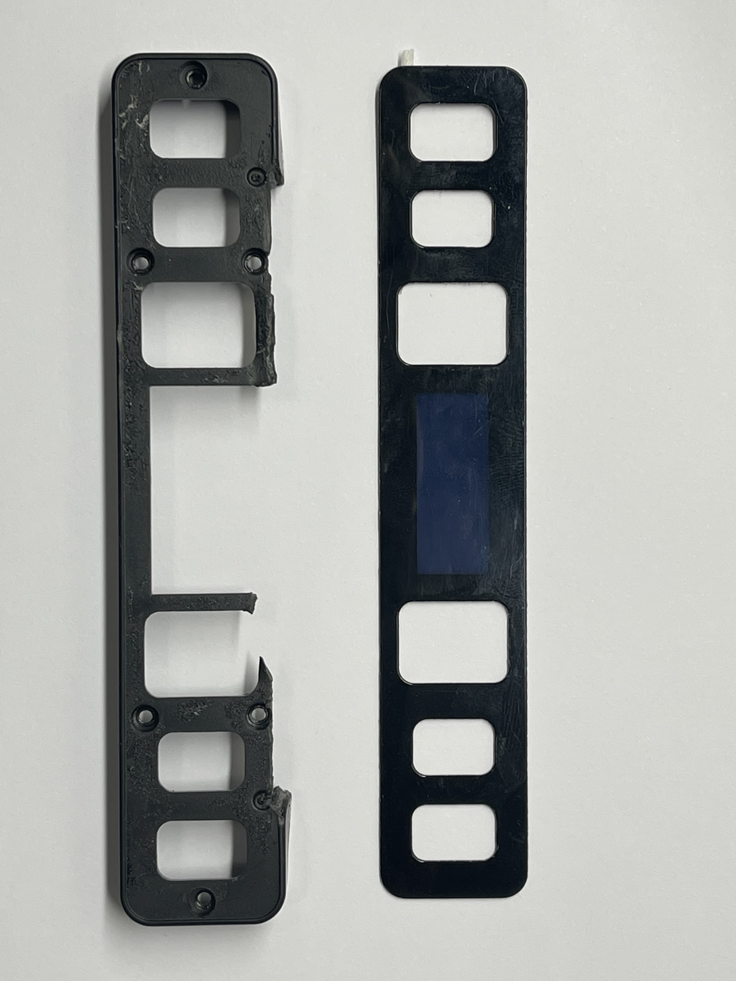 Sit Stand Desk Controller Faceplate by N601DX | Download free STL model ...