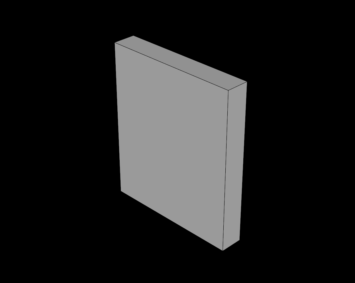 Lego Compatible (844.dat) Window 1 x 1 x 1 Classic Glass by thall72 ...