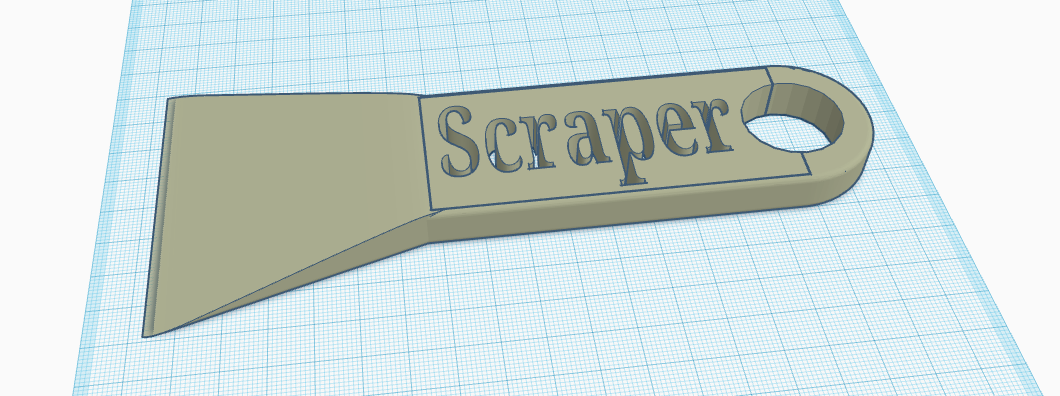 Scraper by Levin_Studer | Download free STL model | Printables.com