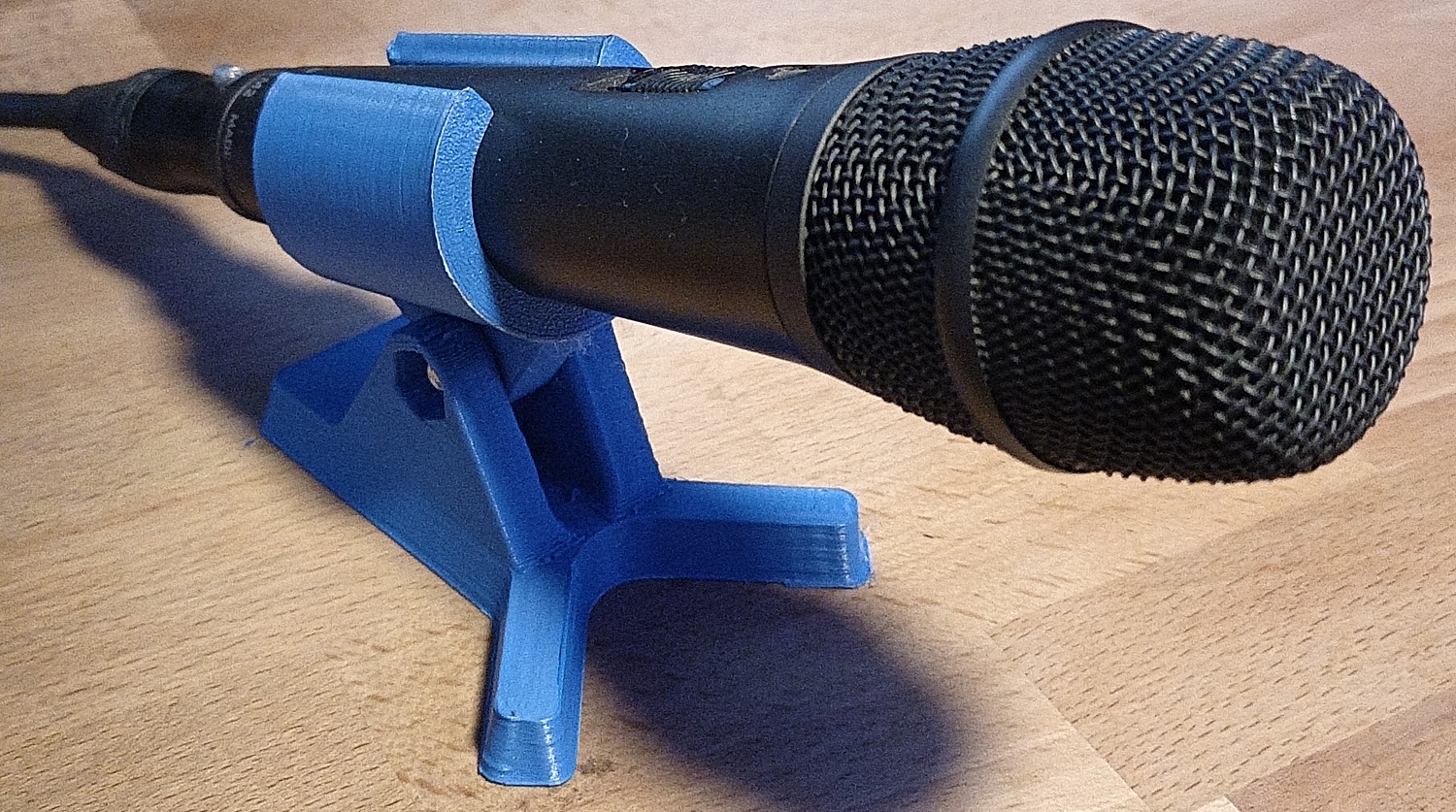 Desktop Mic Holder by icepower | Download free STL model | Printables.com