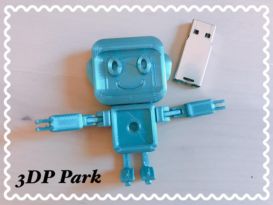Robot USB drive by 3DP_Park | Download free STL model | Printables.com