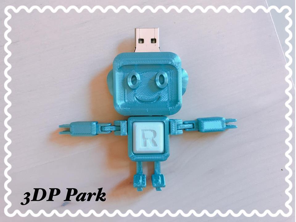 Robot USB drive by 3DP_Park | Download free STL model | Printables.com