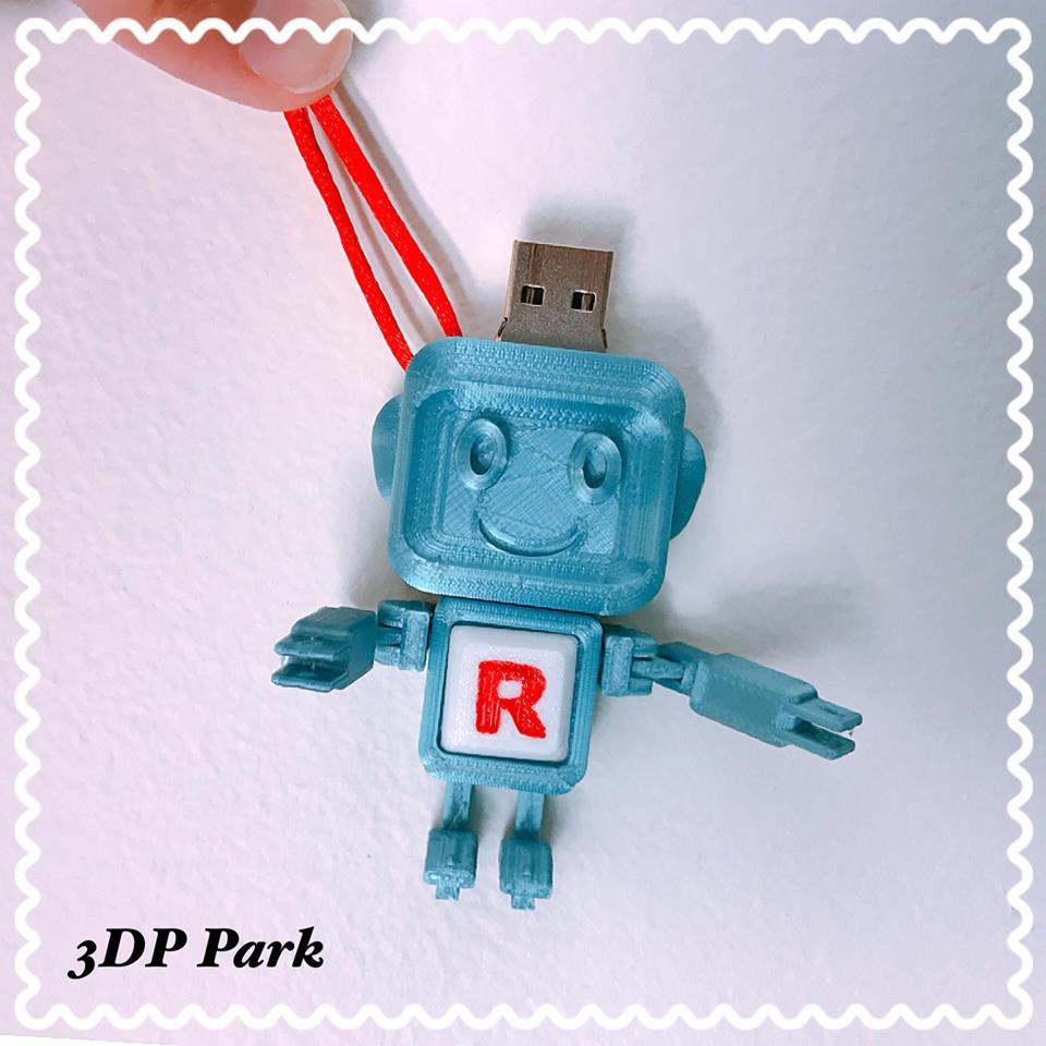 Robot USB drive by 3DP_Park | Download free STL model | Printables.com