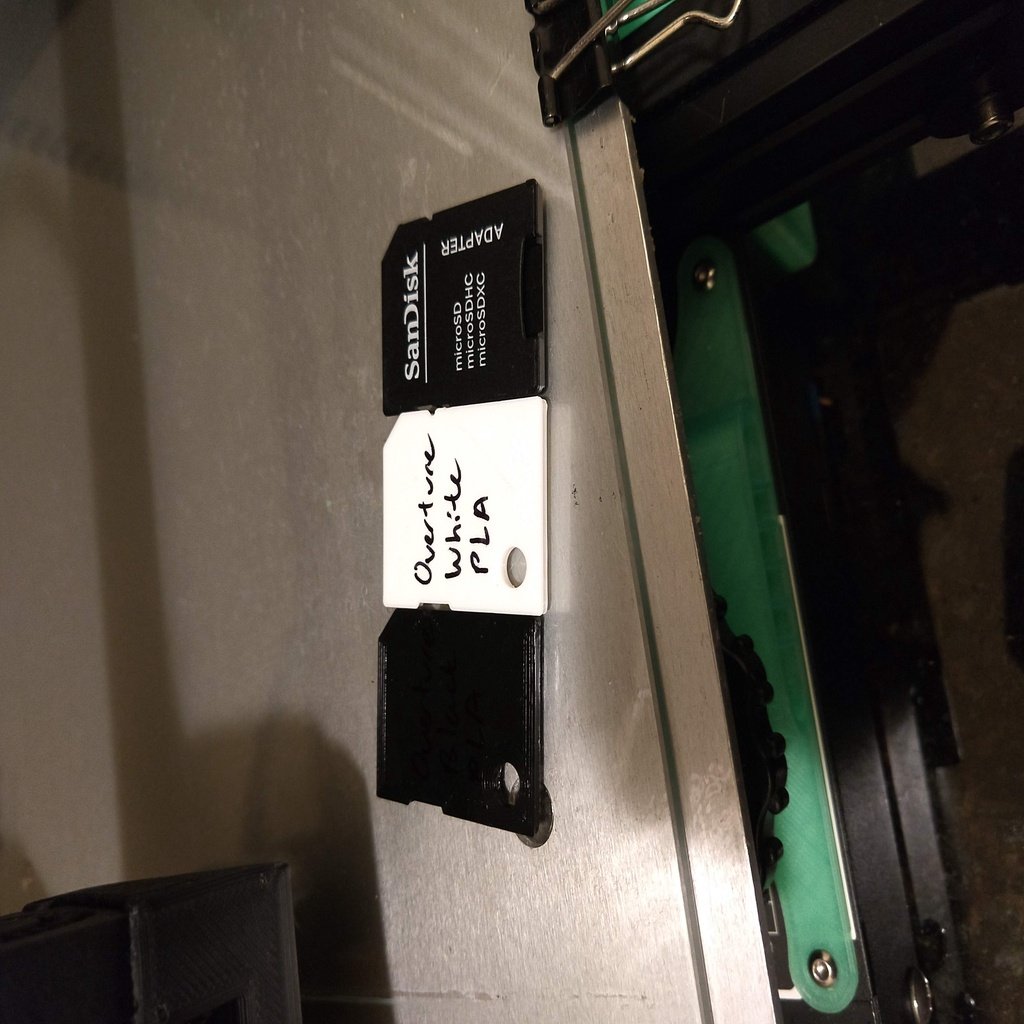 SD Size Filament Color Chip by ShanEngineering | Download free STL ...