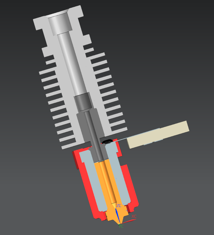 Triangle Labs CHC Pro Hotend por Andy Collins | Descargar modelo STL ...