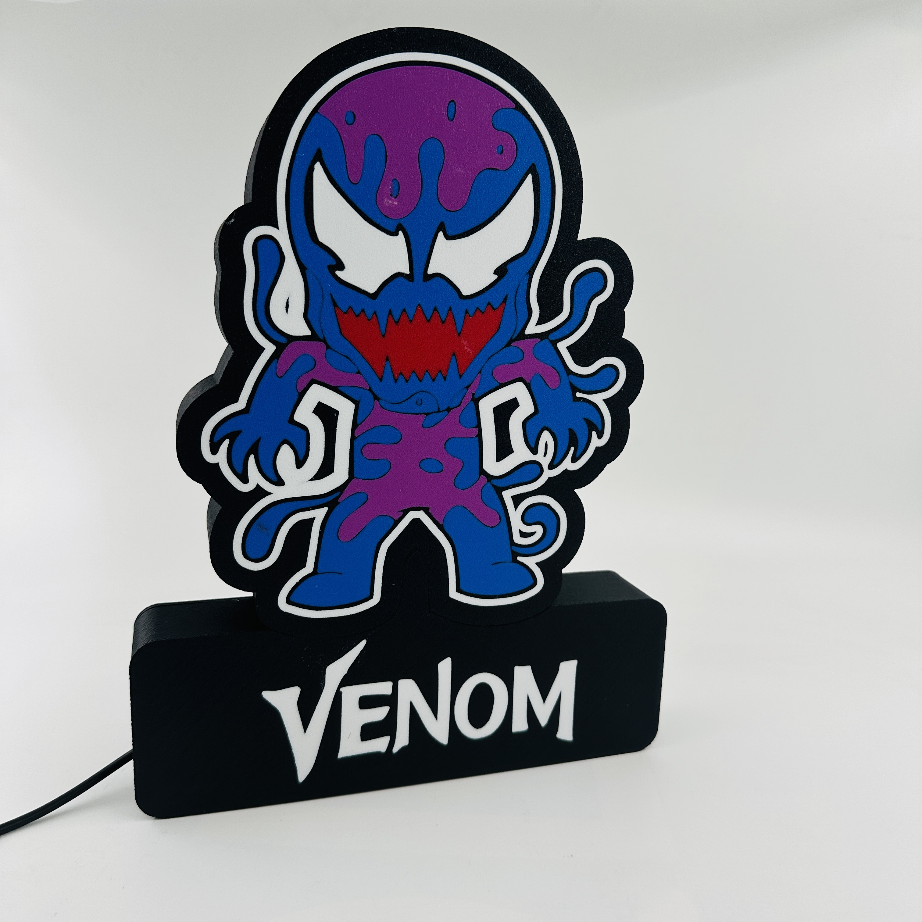 Venom Led Lamp by Smart3d By Gabriel Gomes | Download free STL model ...