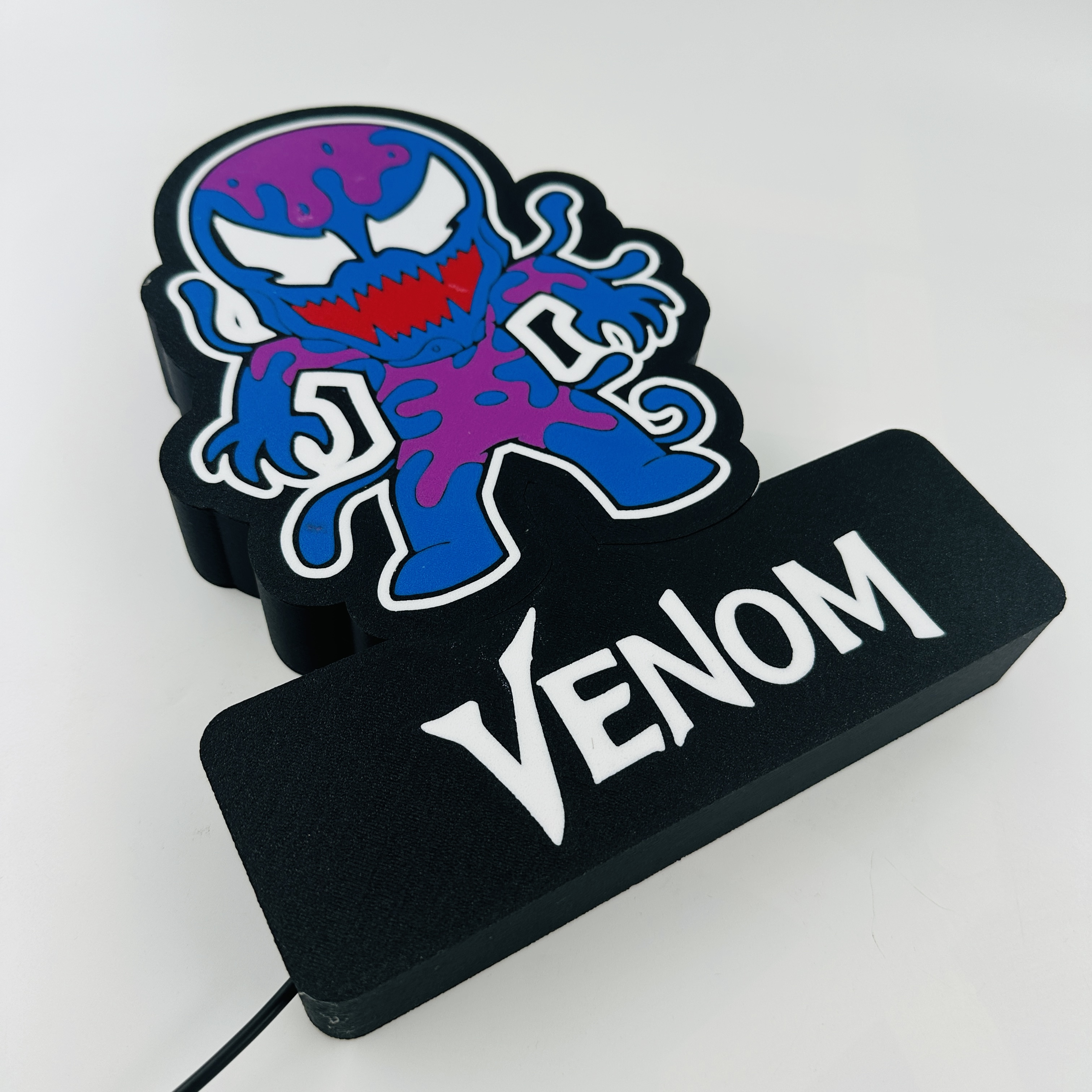 Venom Led Lamp by Smart3d By Gabriel Gomes | Download free STL model ...