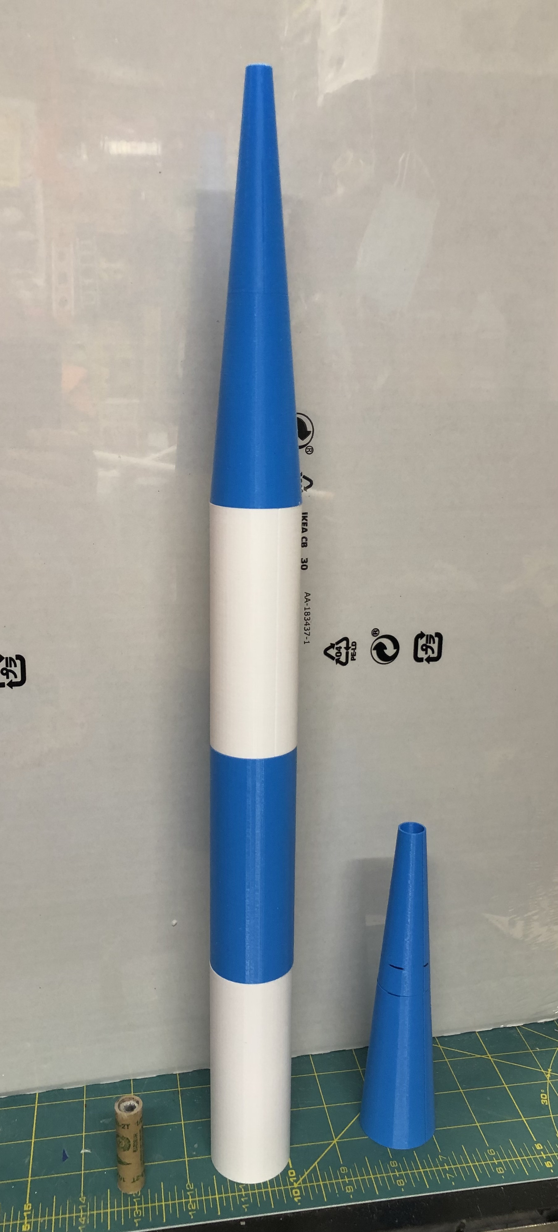 3D printed FAI Mandrel for FAI International Competition by jcieslak ...