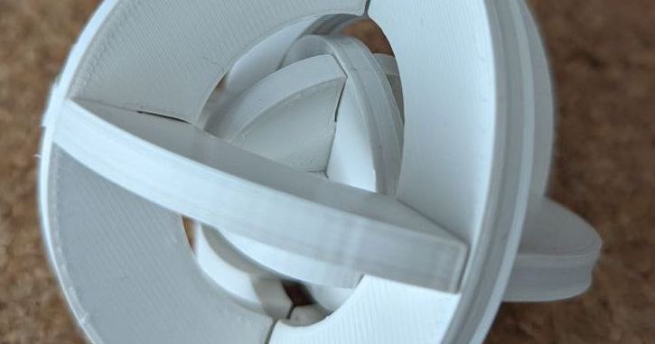 Dual sphere puzzle by Bogomips | Download free STL model | Printables.com