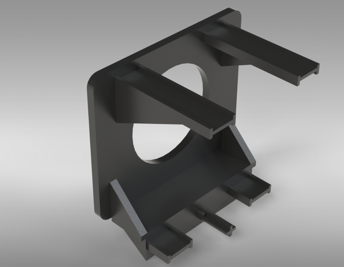 GMC Sierra (Silverado) 1999-2006 wideband mount (Under vent pocket) by ...