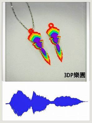 3D printed sound wave ( I LOVE YOU )列印聲波 by 3DP_Park | Download free ...
