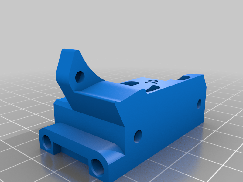 SuperLight Fast-Swap carriage (for Orbiter 1.5 extruder) by MFBS Design ...