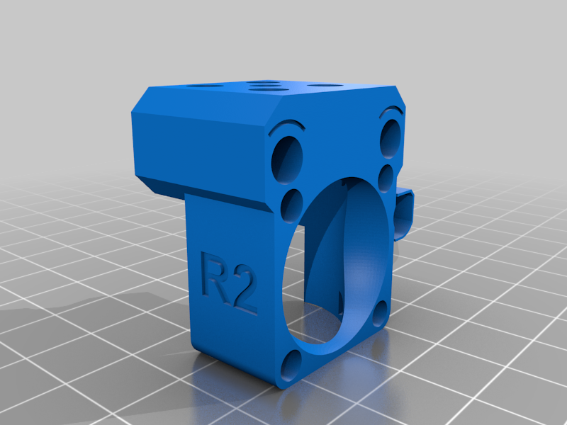 SuperLight Fast-Swap carriage (for Orbiter 1.5 extruder) by MFBS Design ...