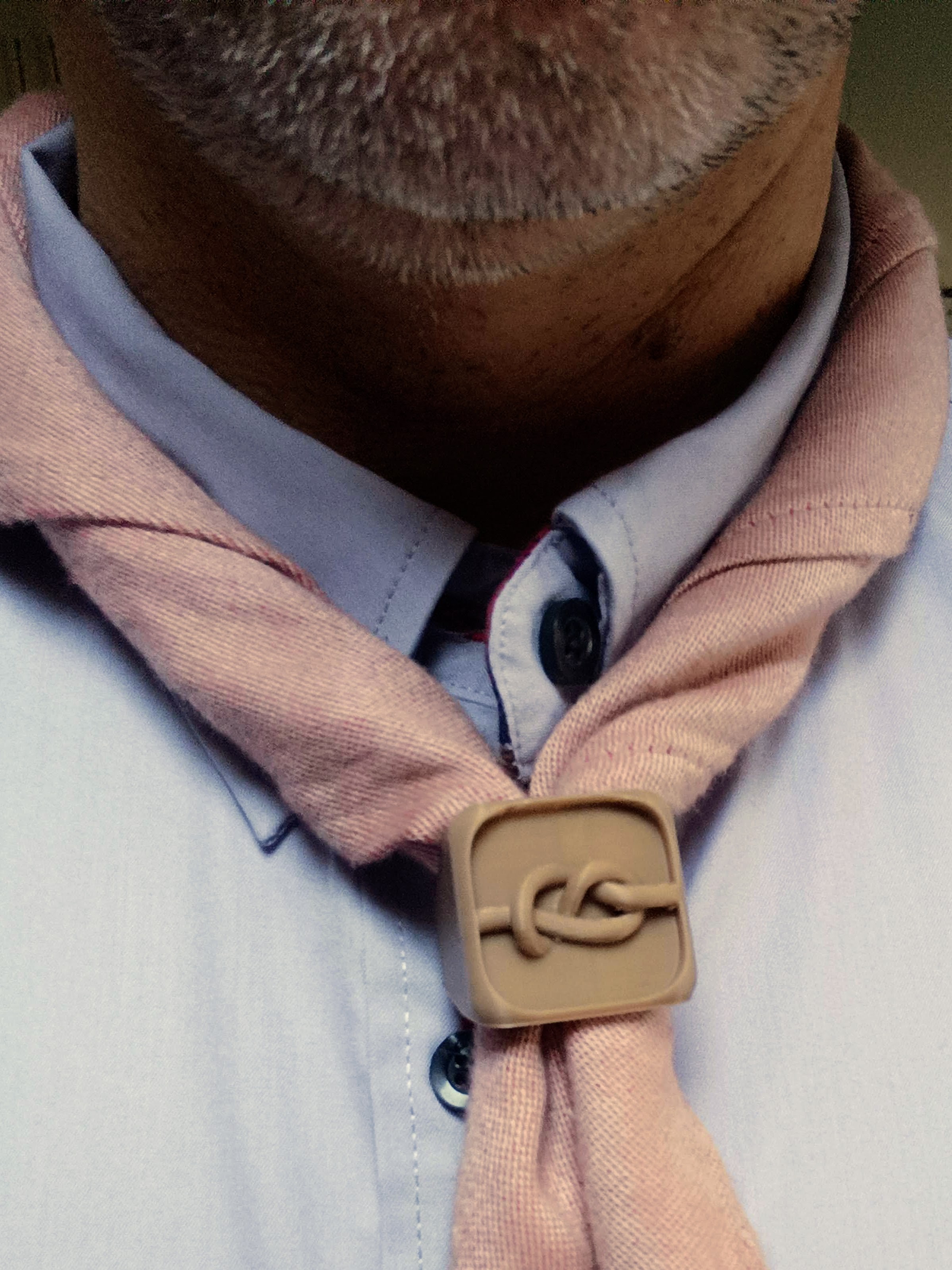 Eight Knot Scout woggle. Pasapañuelo o canuto con nudo Ocho by Baloo 3D ...