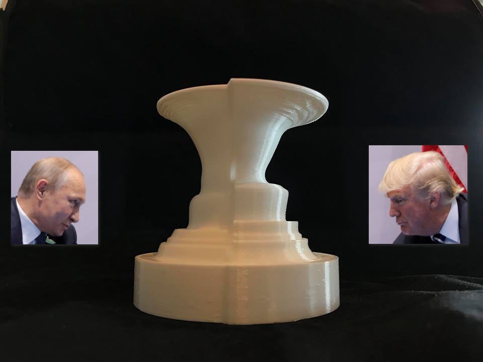 Putin and Trump illusion vase by 3DP_Park | Download free STL model ...