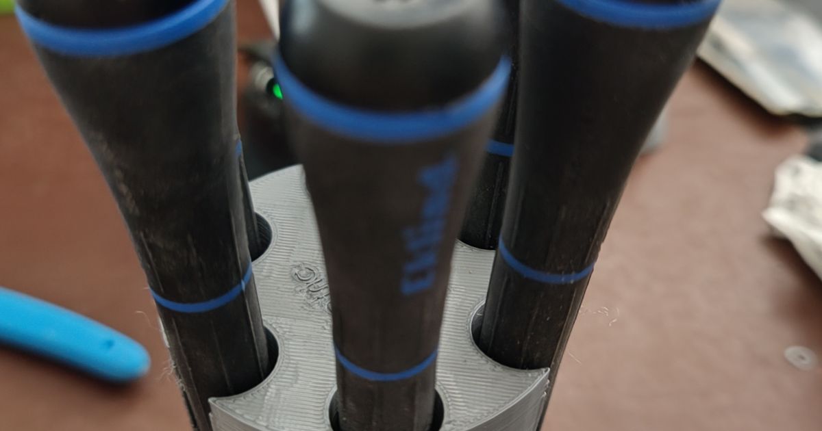 Eklind Hex Drivers holder/cup by Kutzaray | Download free STL model | Printables.com