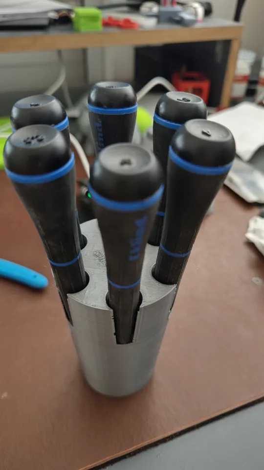 Eklind Hex Drivers holder/cup by Kutzaray | Download free STL model | Printables.com
