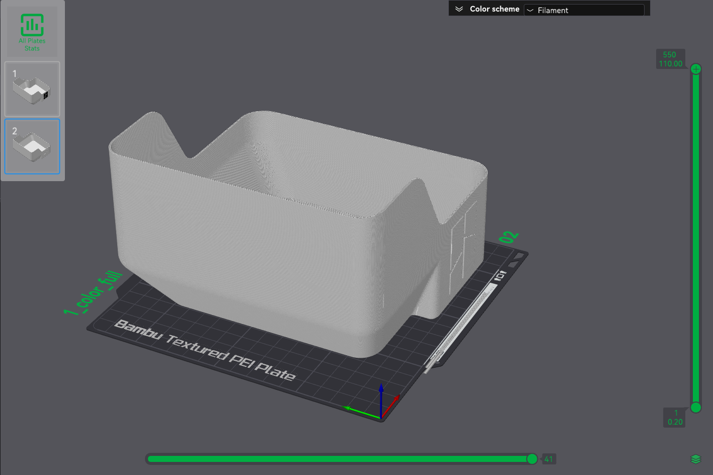 Bambu Lab A1 mini waste bin by ManuelM | Download free STL model ...
