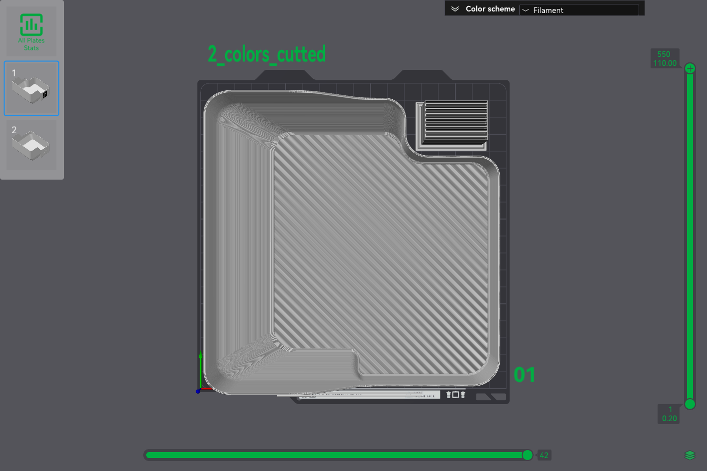 Bambu Lab A1 mini waste bin by ManuelM | Download free STL model ...