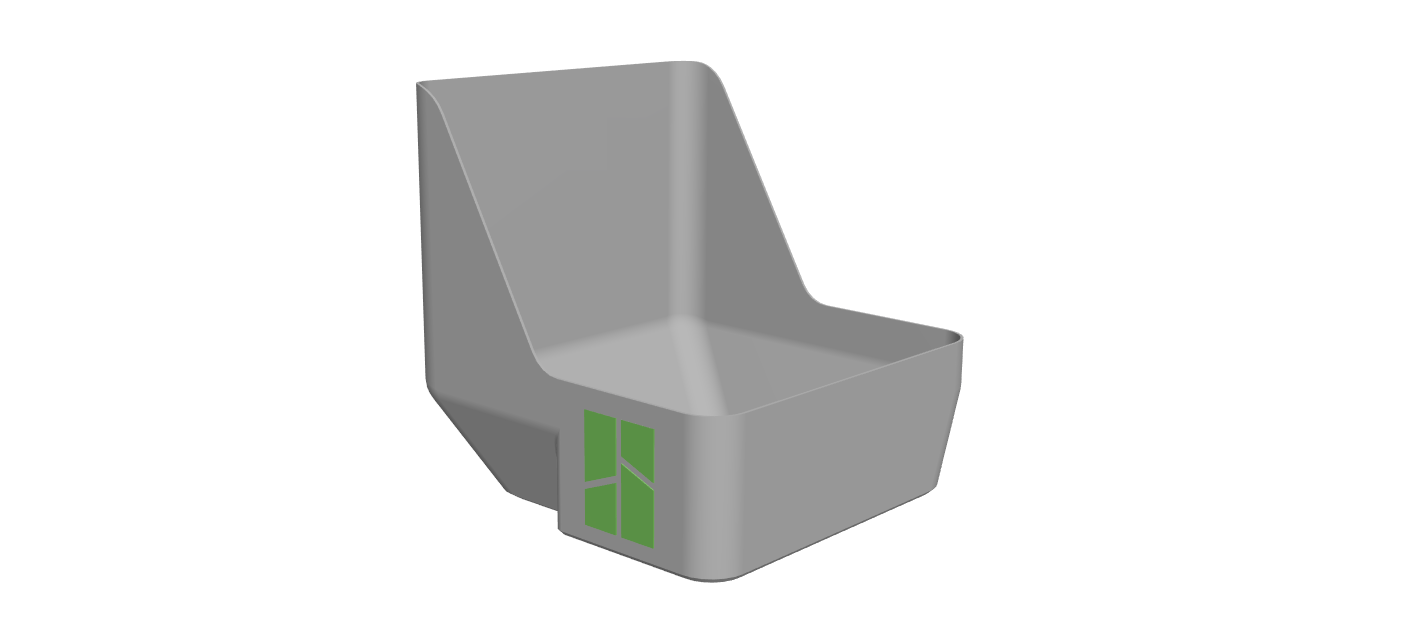 Bambu Lab A1 mini waste bin by ManuelM | Download free STL model ...