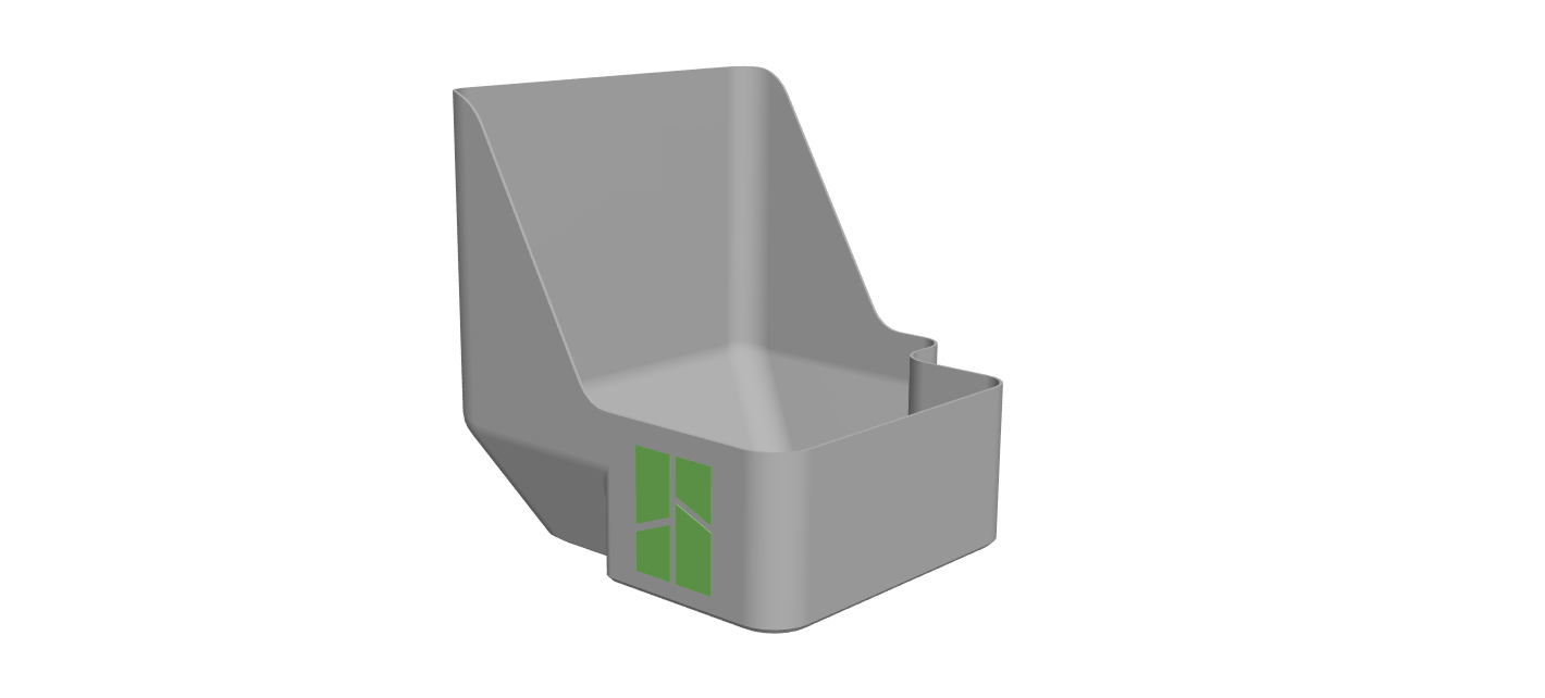 Bambu Lab A1 mini waste bin by ManuelM | Download free STL model ...