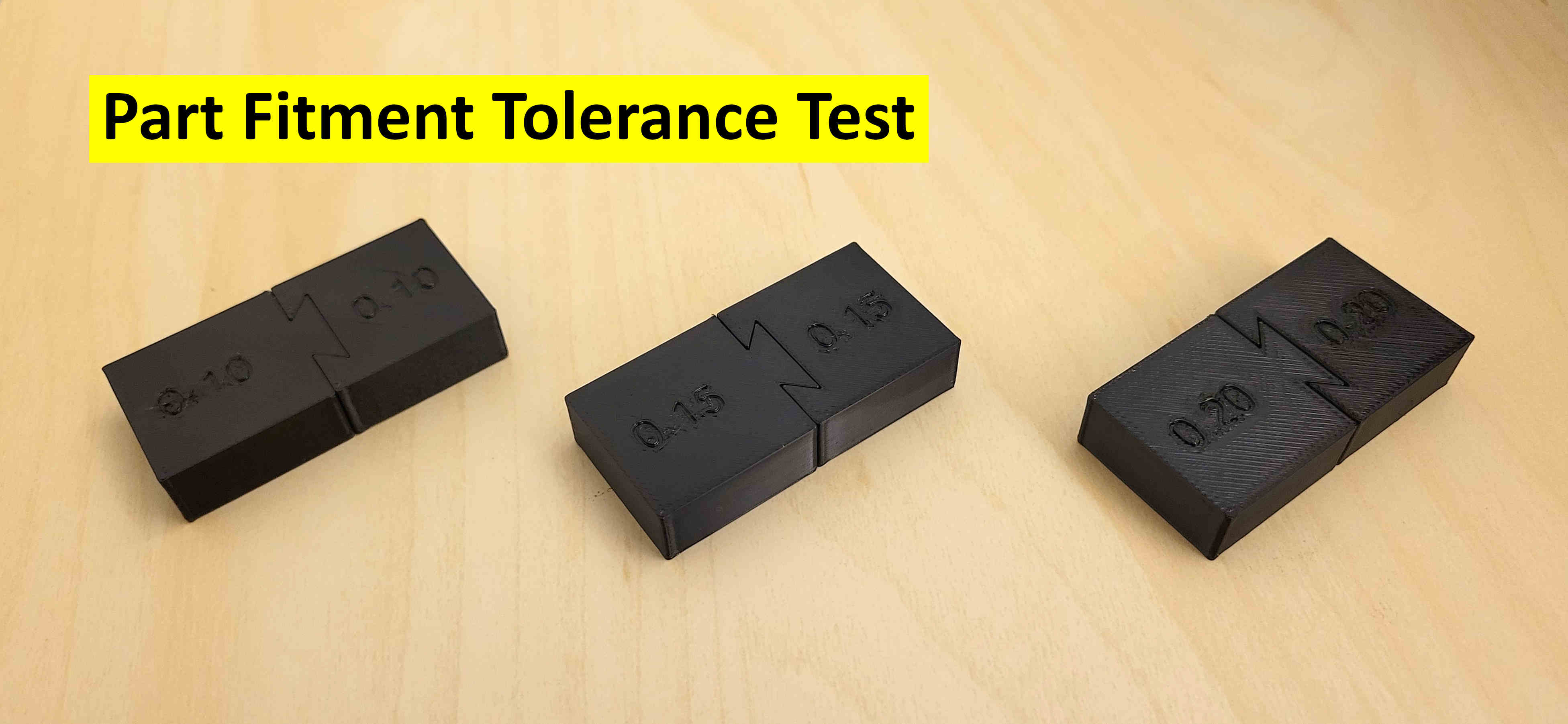 part fitment tolerance test by ArticulatedPotato | Download free STL ...