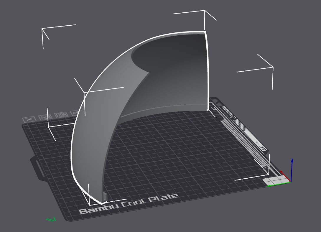 Lamp Shade Partial Light Blocker by jdireen | Download free STL model ...