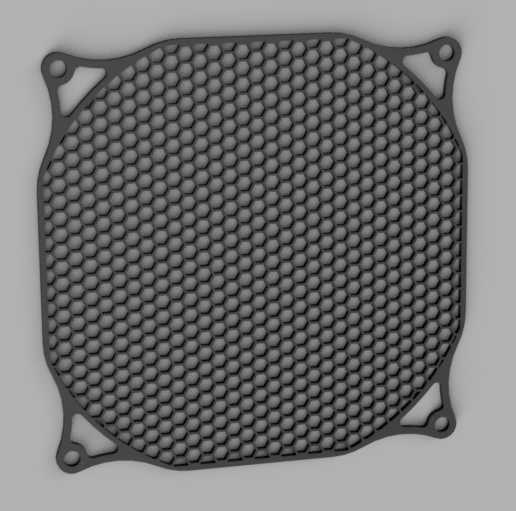 Fan Grid 120x120 by Garage Maker | Download free STL model | Printables.com
