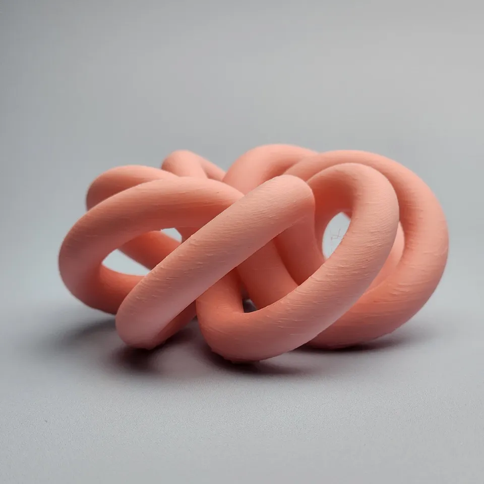 Torus knot by Keishiro Ueki | Download free STL model | Printables.com