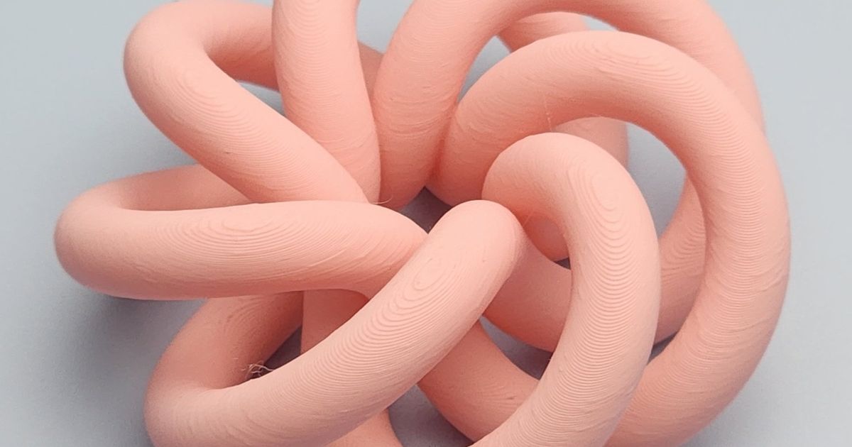 Torus knot by Keishiro Ueki | Download free STL model | Printables.com