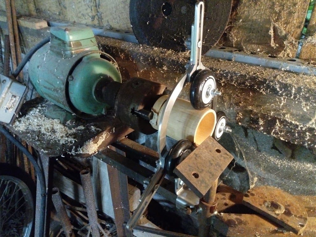 Wood Lathe Steady Rest Lunette Trembleur by VieWoy | Download free STL ...