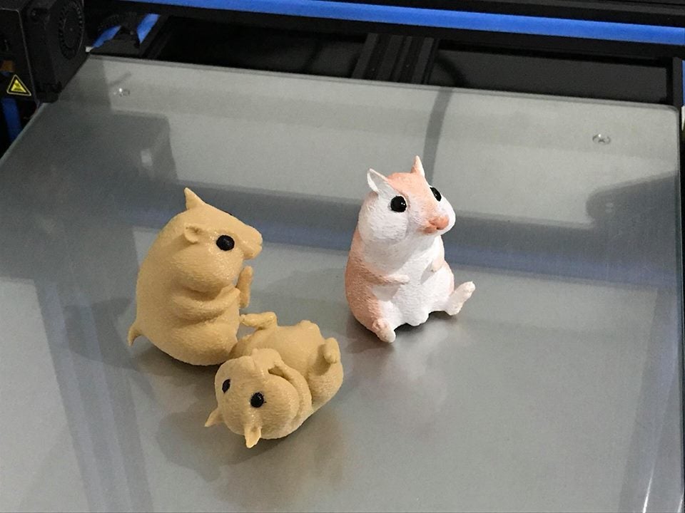 Hamster von 3DP_Park | Kostenloses STL-Modell herunterladen | Printables.com